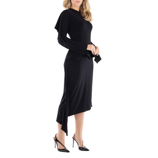 JW Anderson Long Sleeve Layered Asymetrical Dress, Brand Size 10 (US ...