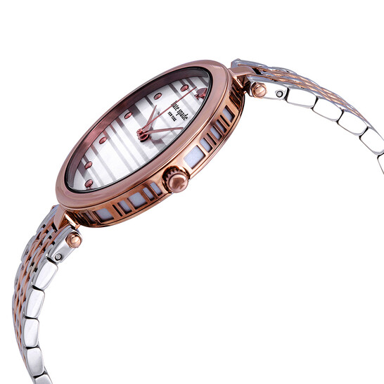 Kate Spade Varick Silver Dial Two-tone Ladies Watch KSW1451 ...