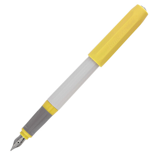 Kaweco Perkeo Light Spring Fountain Pen 2 Pack Bundle in Gray/Yellow ...