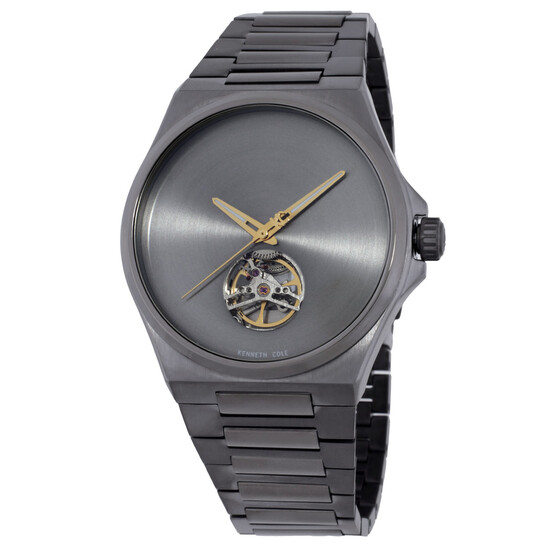 Kenneth Cole New York Automatic Gunmetal Dial Men's Watch KCWGY0067403 ...