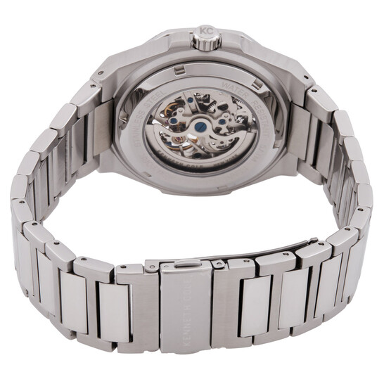 Kenneth Cole New York Automatic Skeleton Octagonal Men's Watch ...