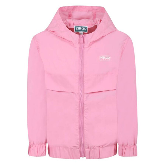 Kenzo Kids Box Logo Hooded Windbreaker Jacket, Size 6Y K61155-465 ...