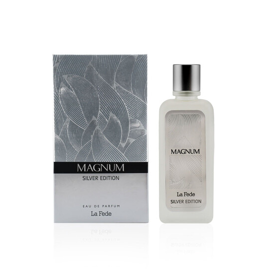 Khadlaj Men's La Fede Magnum Silver Edition EDP Spray 3.4 oz Fragrances ...
