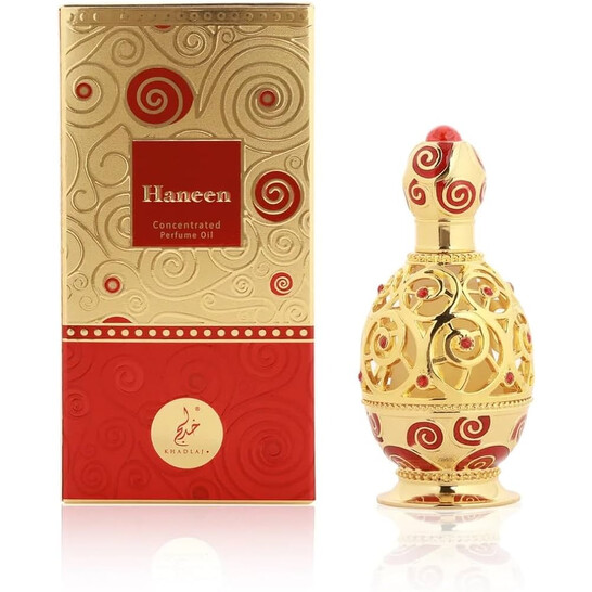 Khadlaj Unisex Haneen Gold Perfume Oil 0.67 oz Fragrances 6291107975795 ...
