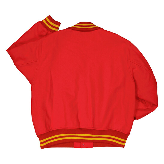 Kolor Beacon Men's Red Stadium Varsity Blouson Jacket, Brand Size 1 ...