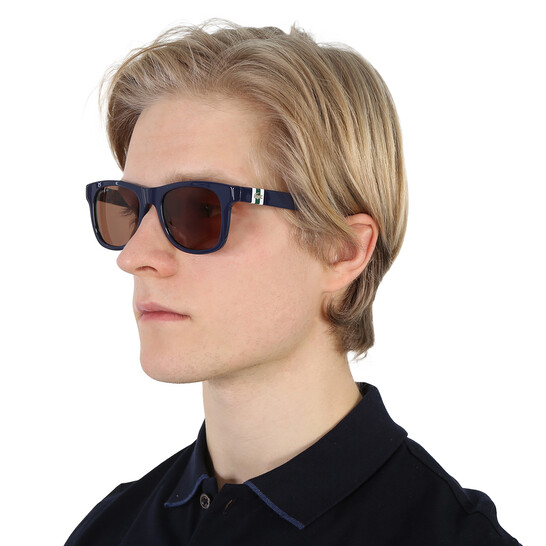 Lacoste Brown Square Men's Sunglasses L978S 400 52 886895550857 ...