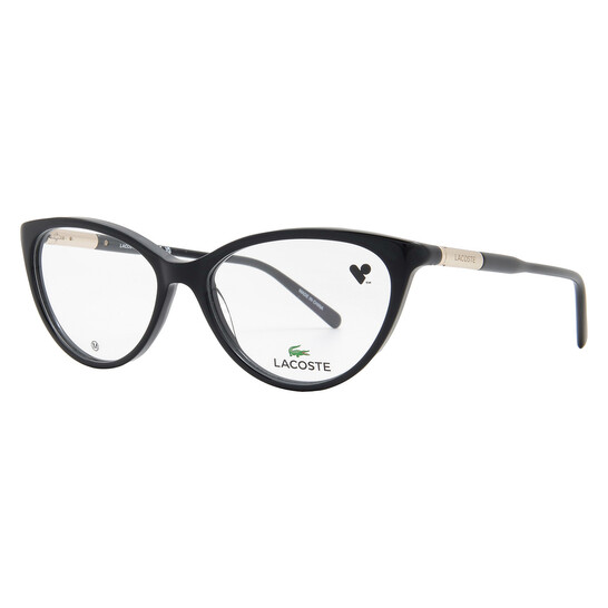 Lacoste Demo Cat Eye Ladies Eyeglasses L2952 001 54 886895633666 - Eyeglasses - Jomashop