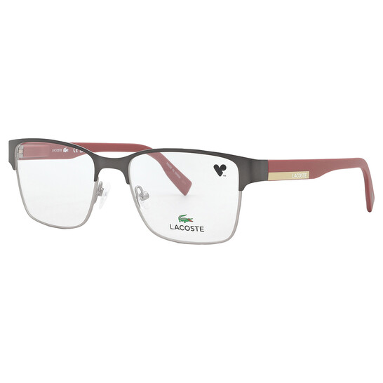 Lacoste Demo Rectangular Men's Eyeglasses L2286 021 53 886895568760 - Eyeglasses - Jomashop