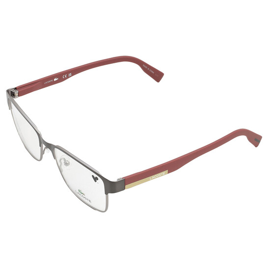 Lacoste Demo Rectangular Men's Eyeglasses L2286 021 53 886895568760 - Eyeglasses - Jomashop