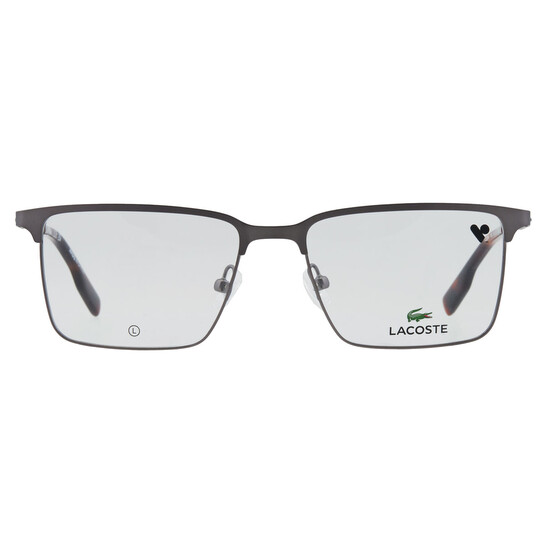 Lacoste Demo Rectangular Men's Eyeglasses L2296 033 55 886895617970 - Eyeglasses - Jomashop