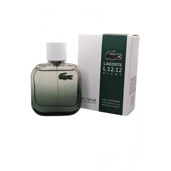 Lacoste Men's L.12.12. Blanc Eau Intense EDT Spray 1.7 oz Fragrances ...