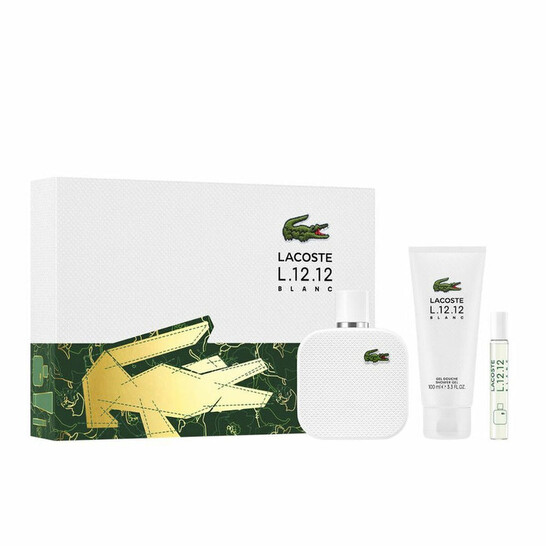 Lacoste Men's L.12.12 Blanc Gift Set Fragrances 3386460150187 ...