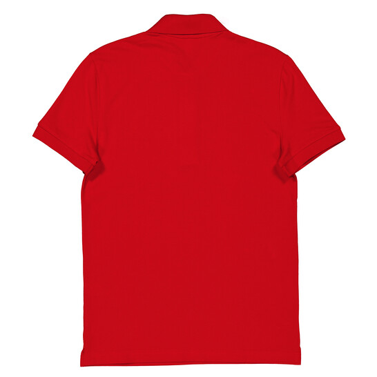 Lacoste Stretch Pique Short-Sleeve Slim Fit Polo Shirt, Brand Size 2 (X ...