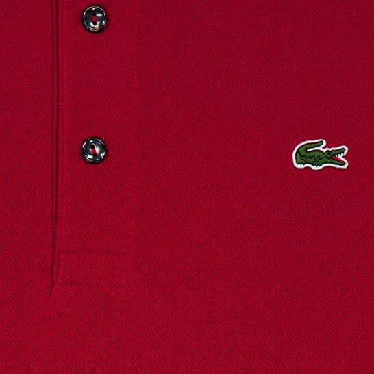 Lacoste Stretch Pique Short-Sleeve Slim Fit Polo Shirt, Brand Size 1 ...