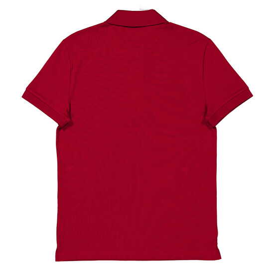 Lacoste Stretch Pique Short-Sleeve Slim Fit Polo Shirt, Brand Size 2 (X ...