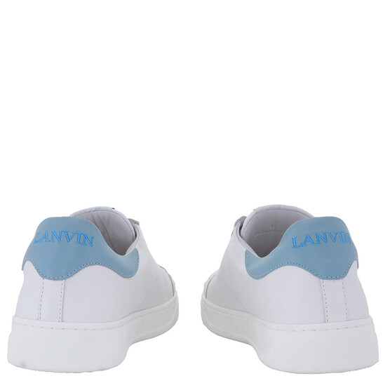 Lanvin DDB0 Leather Low-Top Sneakers, Brand Size 39 ( US Size 6 ) FM ...