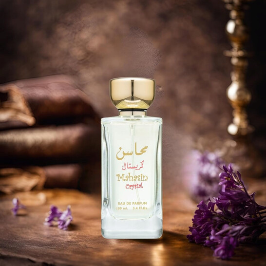 Lattafa Ladies Mahasin Crystal EDP Spray 3.4 oz Fragrances ...