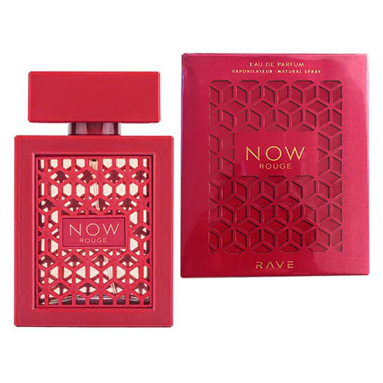 Lattafa Ladies Rave Red Now Rouge EDP Spray 3.4 oz Fragrances ...