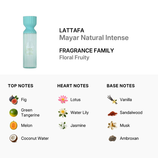 Lattafa Mayar Natural Intense Body Mist 8.4 oz Fragrances 6290362348771 ...