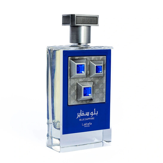 Lattafa Men's Pride Blue Sapphire EDP Spray 3.4 oz Fragrances ...