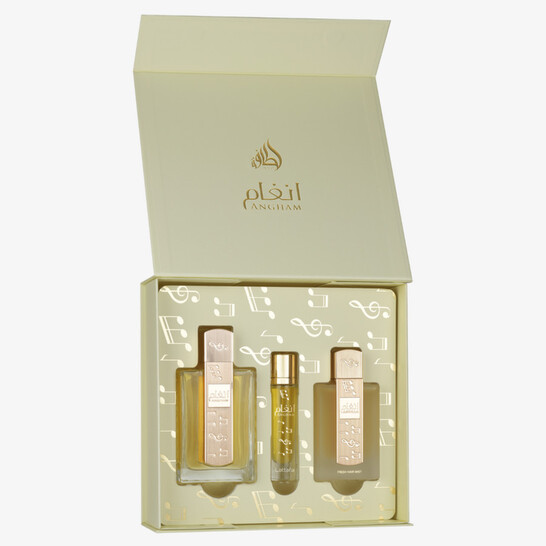 Lattafa Unisex Angham 3pcs EDP Gift Set Fragrances 6290362349372 ...
