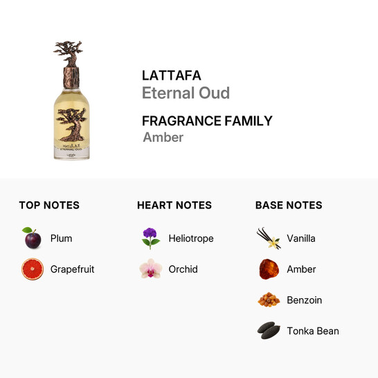 Lattafa Unisex Eternal Oud EDP 3.4 oz Fragrances 6291108738115 ...