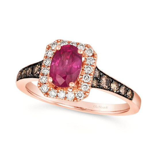 Le Vian Ladies Balance Rings set in 14K Strawberry Gold WJPT 8 ...