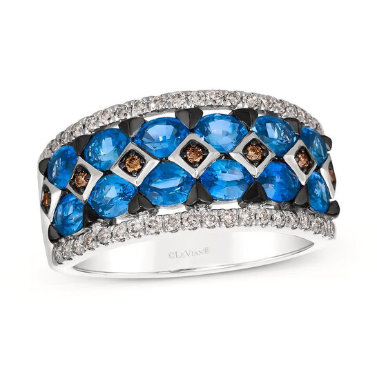 Le Vian Ladies Blueberry Sapphire Rings set in 14K Vanilla Gold LAAZ 10 ...
