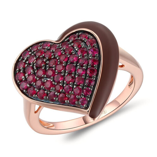 Le Vian Ladies Godiva X Le Vian Rings set in 14K Strawberry Gold TSPY 5 ...