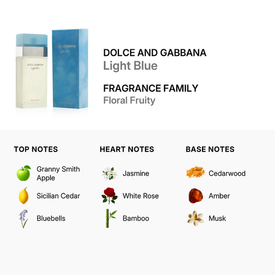 Dolce & Gabbana Light Blue / Dolce & Gabbana EDT Spray 3.3 oz (w ...