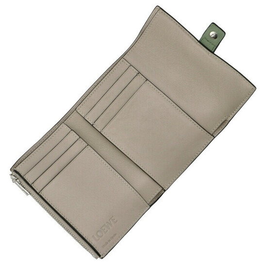 Loewe Small Vertical Wallet - Rosemary/Tan C660S86X01.6465 ...