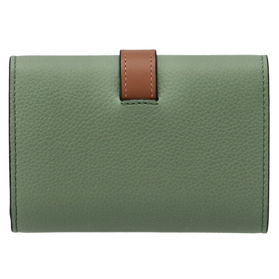 Loewe Small Vertical Wallet - Rosemary/Tan C660S86X01.6465 ...