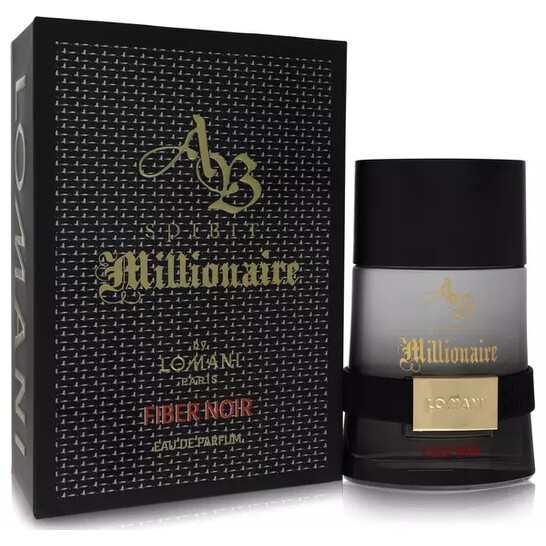 Lomani Men's AB Spirit Millionaire Fiber Noir EDP Spray 3.4 oz ...