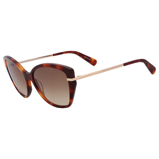 Longchamp Brown Gradient Butterfly Ladies Sunglasses LO627S 214 57 ...
