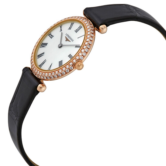 Longines Agassiz Mother of Pearl Diamond Dial Ladies Watch L43079810 ...