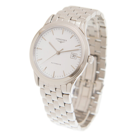 Longines Flagship Automatic White Dial Men's Watch L4.974.4.12.6 ...