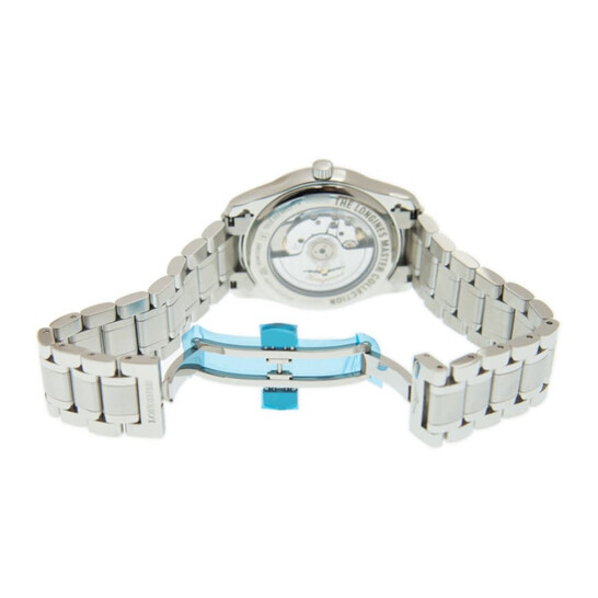 Longines Master Automatic Diamond Blue Dial Men's Watch L29094976 ...