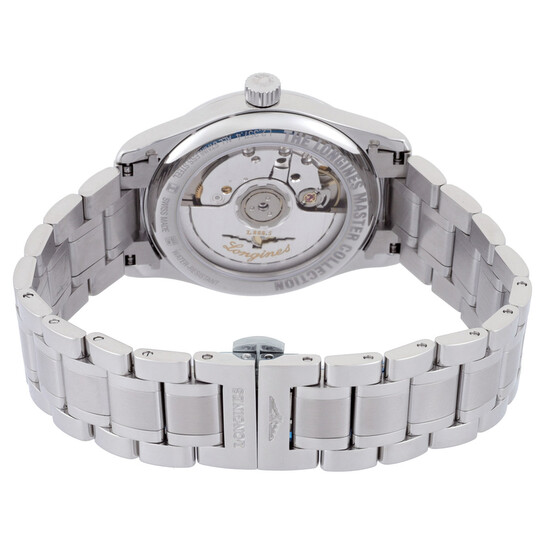 Longines Master Automatic Diamond Orange Dial Ladies Watch L2.357.4.08 ...