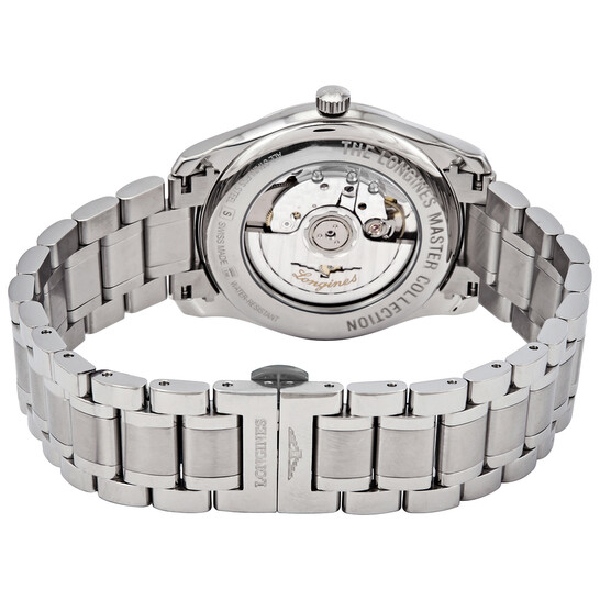 Longines Master Collection Automatic Chronometer Diamond Blue Dial ...