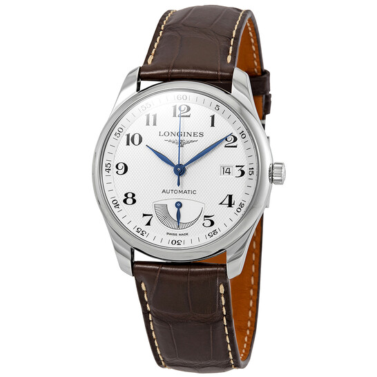 Longines Master Collection Automatic Silver Barleycorn Dial Men's Watch ...