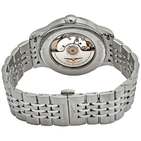 Longines Record Automatic Chronometer Blue Dial Men's Watch L28204966 ...