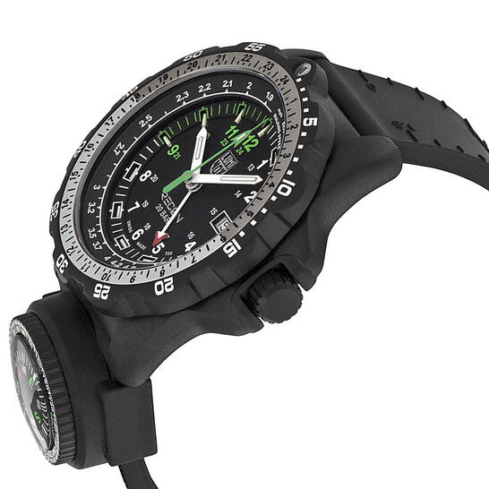 Luminox Recon Navy Specialist Black Dial Black Rubber Men's Watch 8832 ...