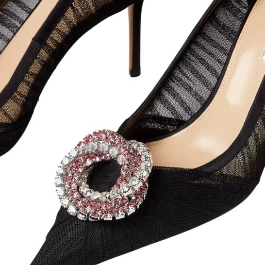 Mach & Mach Galaxy 85 Tulle Pumps, Brand Size 36 ( US Size 6 ) R25 ...