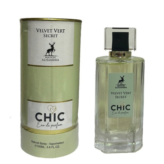 Maison Alhambra Ladies Chic Velvet Vert Secret EDP Spray 3.4 oz ...