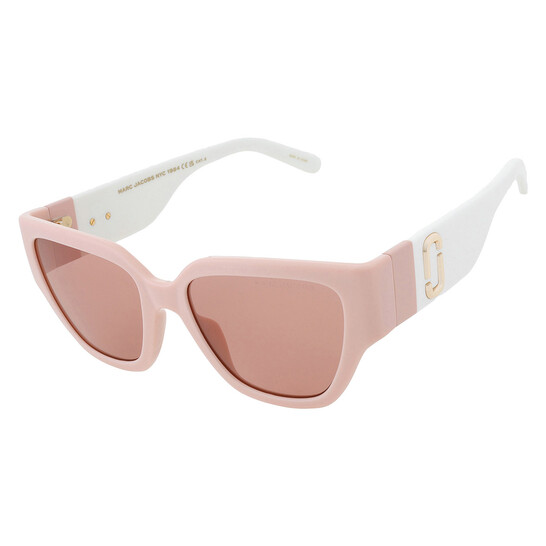 Marc Jacobs Burgundy Butterfly Ladies Sunglasses MARC 724/S 0FWM/4S 54 716736980584 - Sunglasses ...