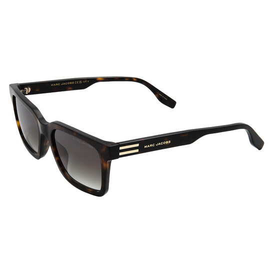 Marc Jacobs Green Shaded Rectangular Men's Sunglasses MARC 719/S 0086 ...