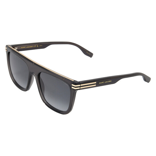 Marc Jacobs Grey Gradient Browline Men's Sunglasses MARC 586/S 0KB7/9O ...
