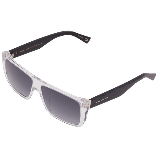 Marc Jacobs Grey Gradient Browline Unisex Sunglasses MARC ICON 096/S ...