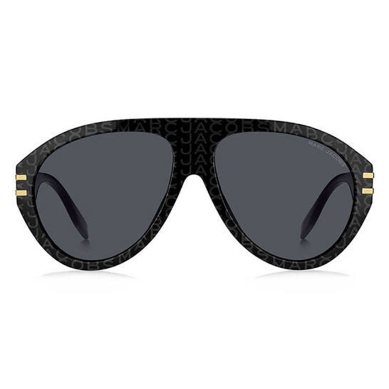 Marc Jacobs Grey Pilot Men's Sunglasses MARC 747/S 003L/IR 58 ...