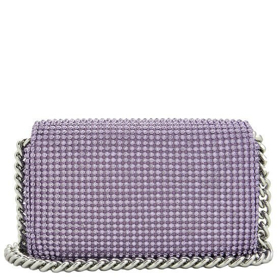 Marc Jacobs Wisteria The J Marc Mini Shoulder Bag In Rhinestone ...